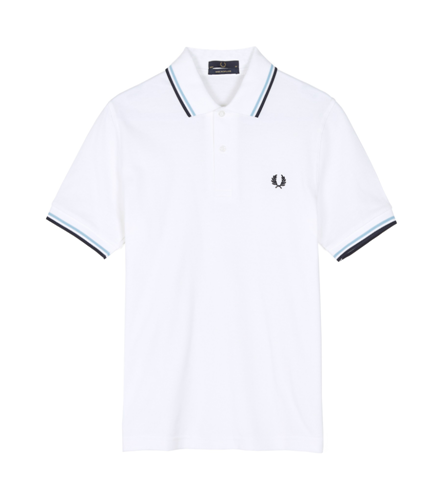 Fred Perry M12 Original Twin Tipped Polo White – STYLEIN NEW YORK